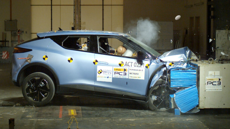 2025 Perodua QV-E awarded 5-Star ASEAN NCAP rating - full points for ...