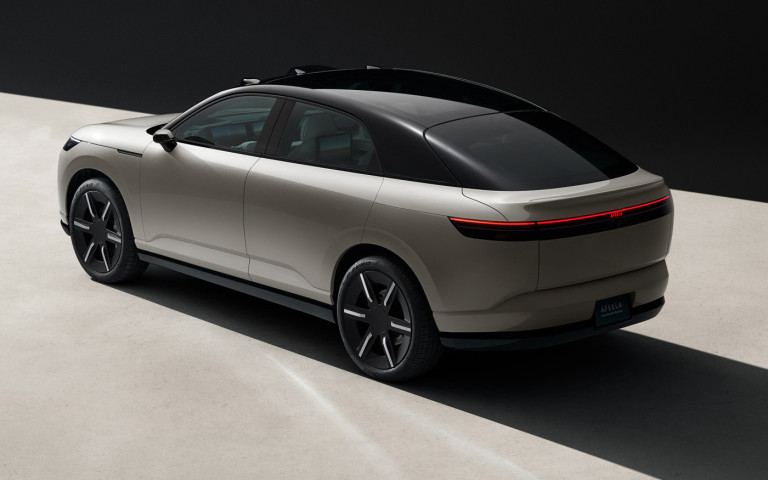 Sony and Honda's first Afeela SUV prototype looks like just a taller ...